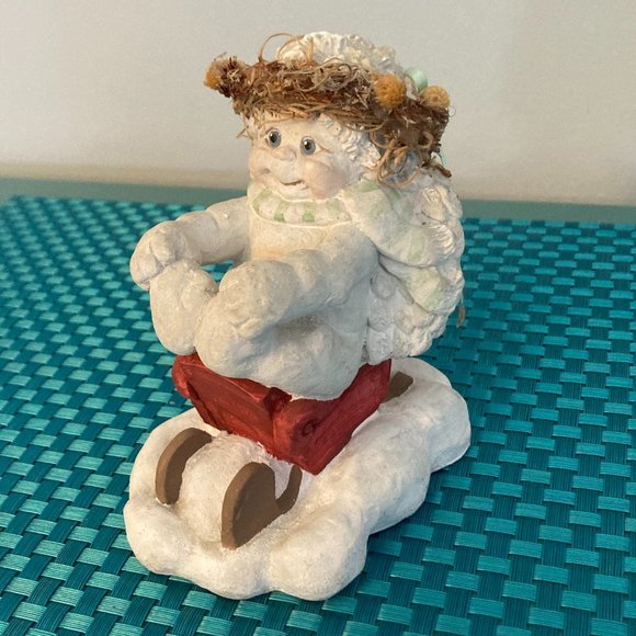 Dreamsicles | Accents | Cherub Figurine Sleigh Ride Dreamsicle ...